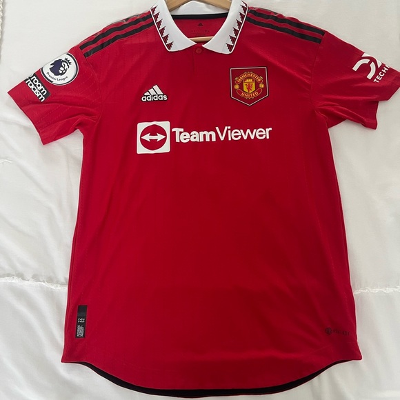 adidas | Shirts | Adidas Manchester United 2223 2 Antony Home Kit ...